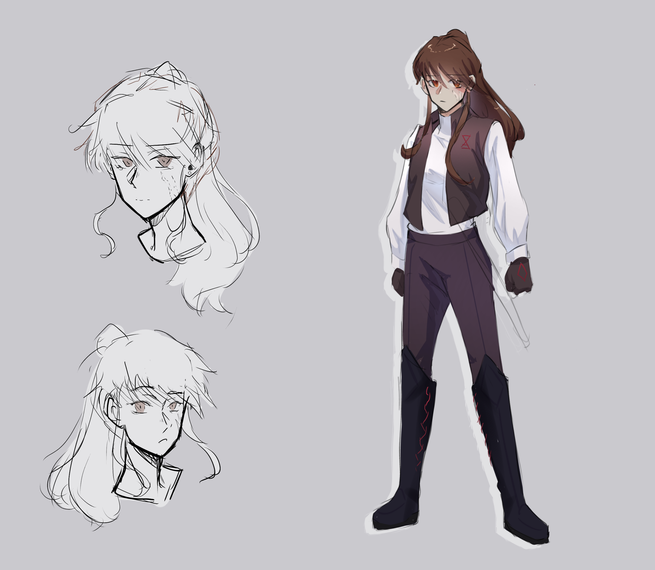 Amber character sheet - ibisPaint