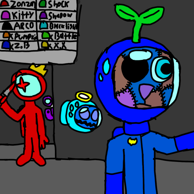 ZonZon And Friends In Among Us - ibisPaint