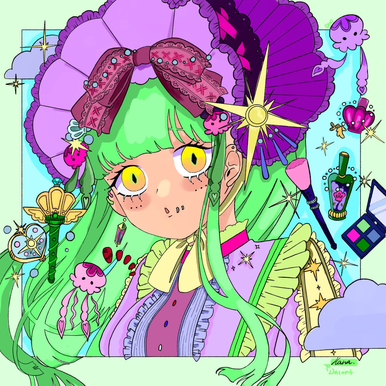 💜⭐💚 - ibisPaint