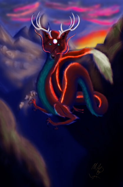fox Dragon (finished) - ibisPaint