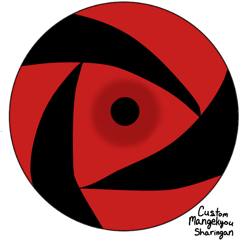 Custom Mangekyou Sharingan - ibisPaint