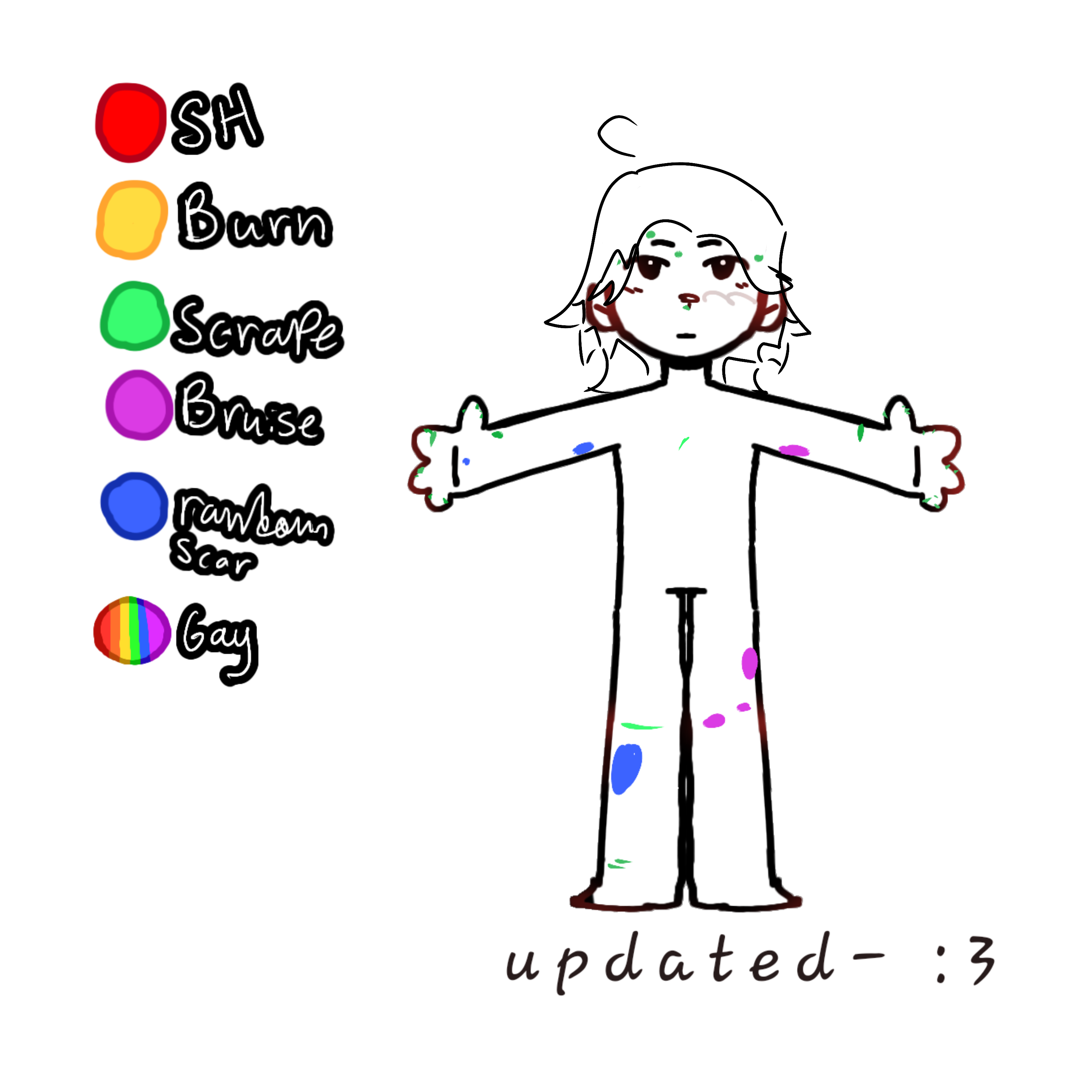 IDK I HAVE SO MANY SCRAPED - ibisPaint