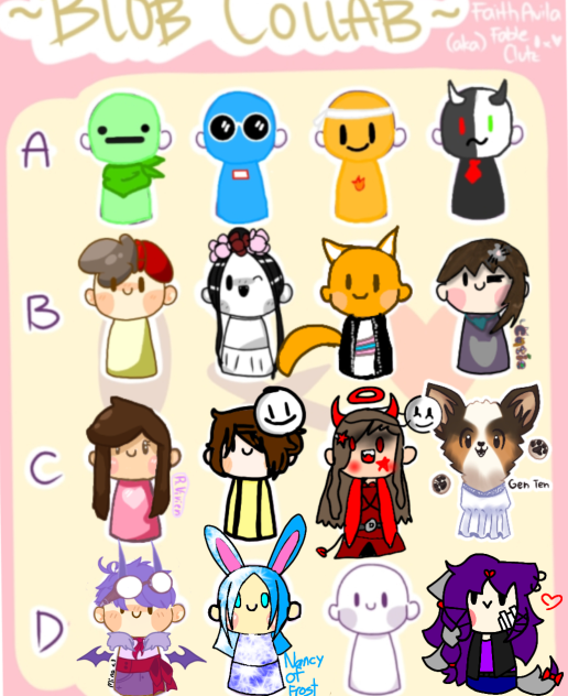 Bean blob collab - ibisPaint