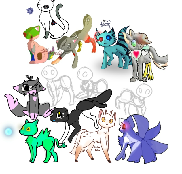 Creature Collab - ibisPaint