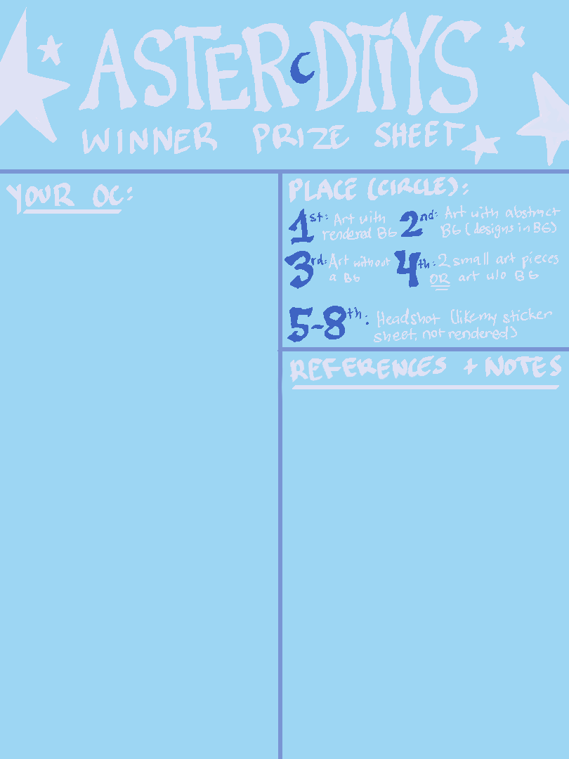 Aster DTIYS Winner Sheet - ibisPaint