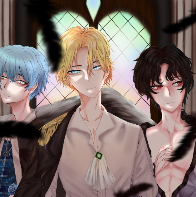 Three Handsome - ibisPaint