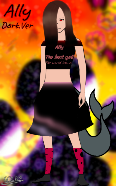 Ally Dark.Ver by Me - ibisPaint