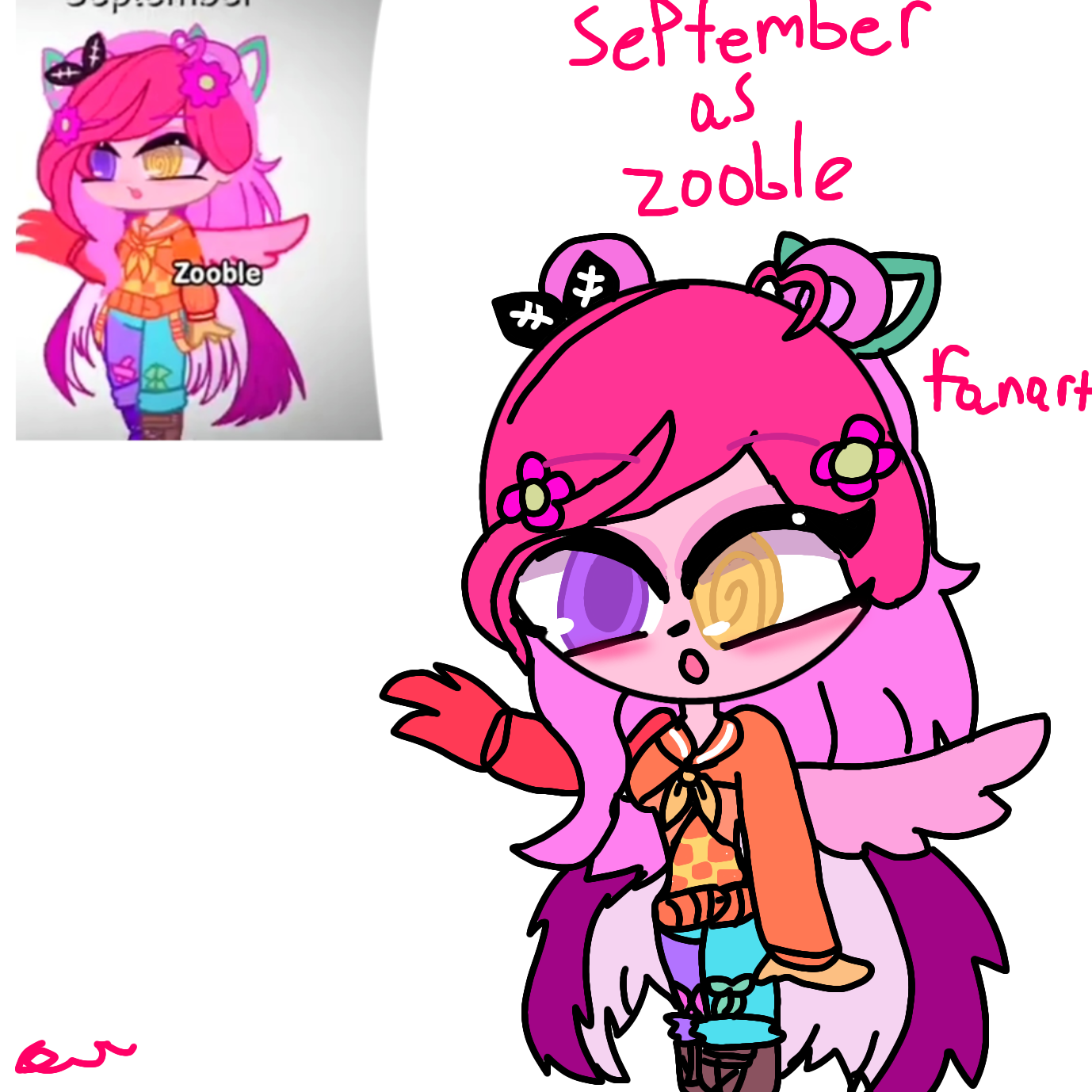 September as zooble - ibisPaint