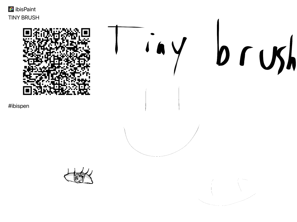 Tiny brush - ibisPaint