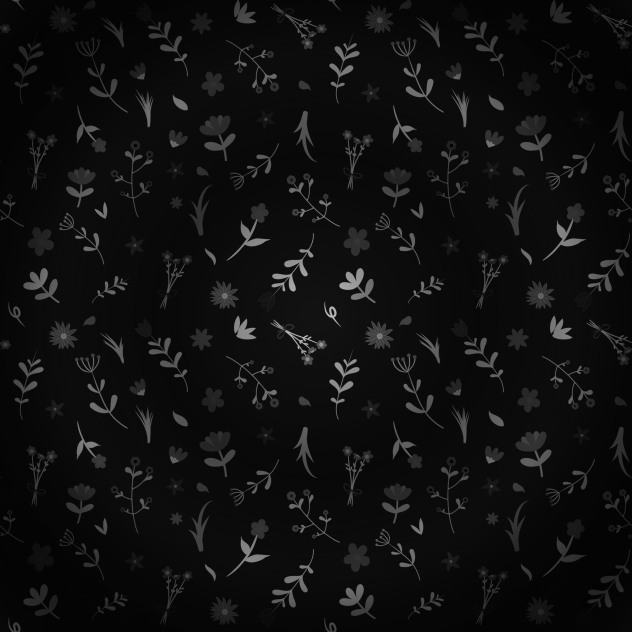 gothic flower pattern - ibisPaint