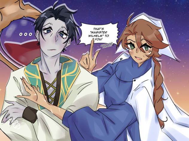 Magister Wilhelm - ibisPaint