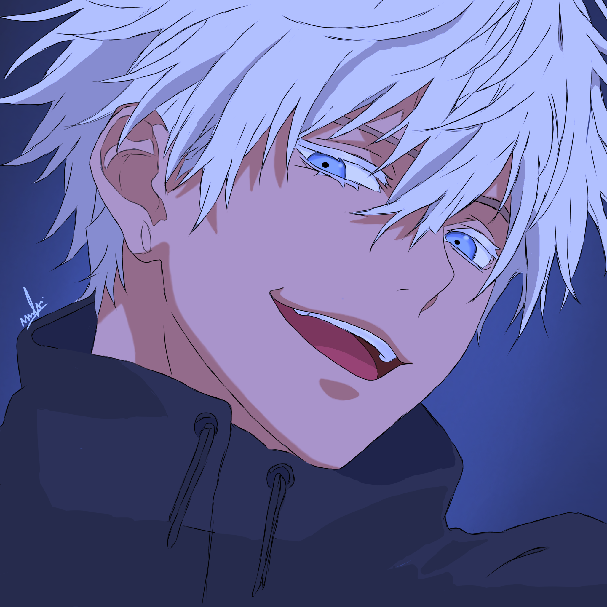 Saturo Gojo - ibisPaint