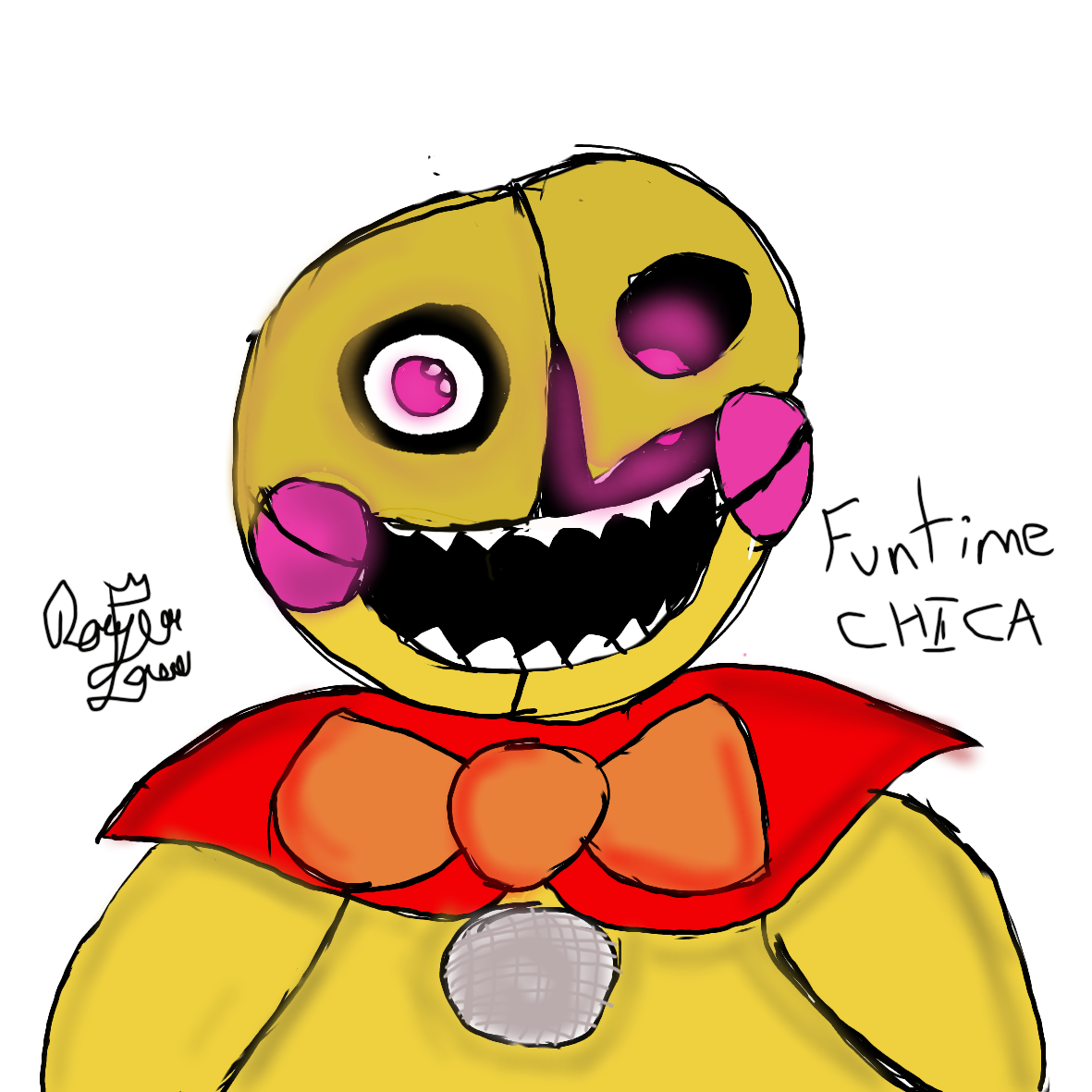 Dibujo Funtime Chica - ibisPaint