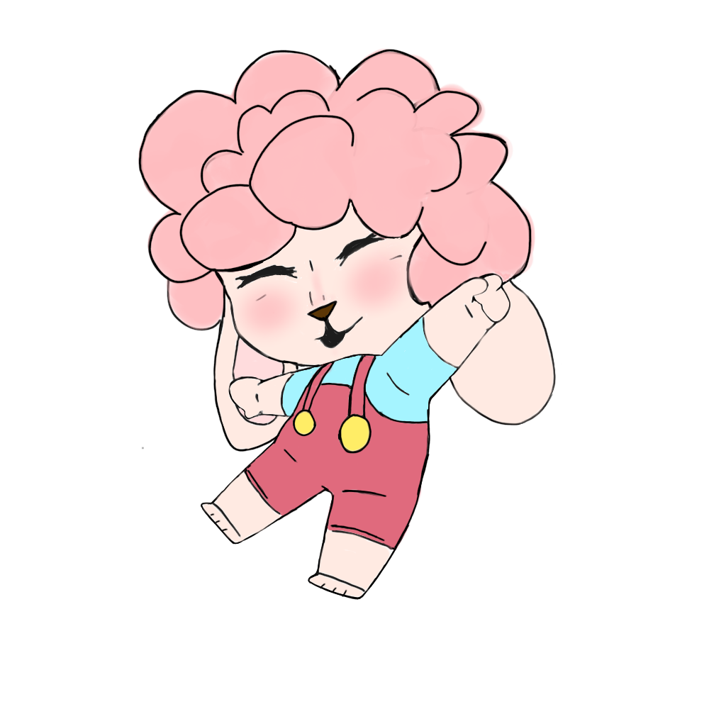 Joey The Pink Sheep - ibisPaint
