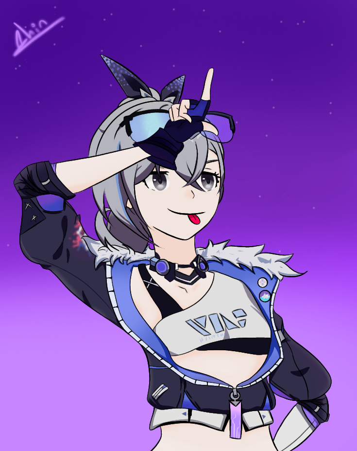 👾 Silver Wolf 👾 - ibisPaint