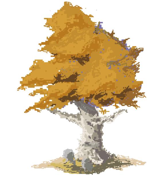pixel tree 6 - ibisPaint