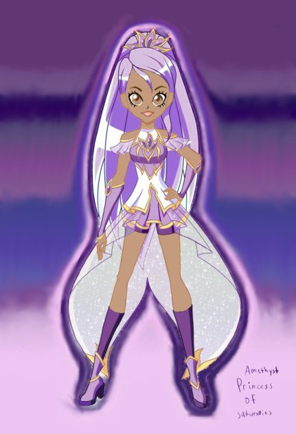 Amethyst princess of Saturnoies - ibisPaint