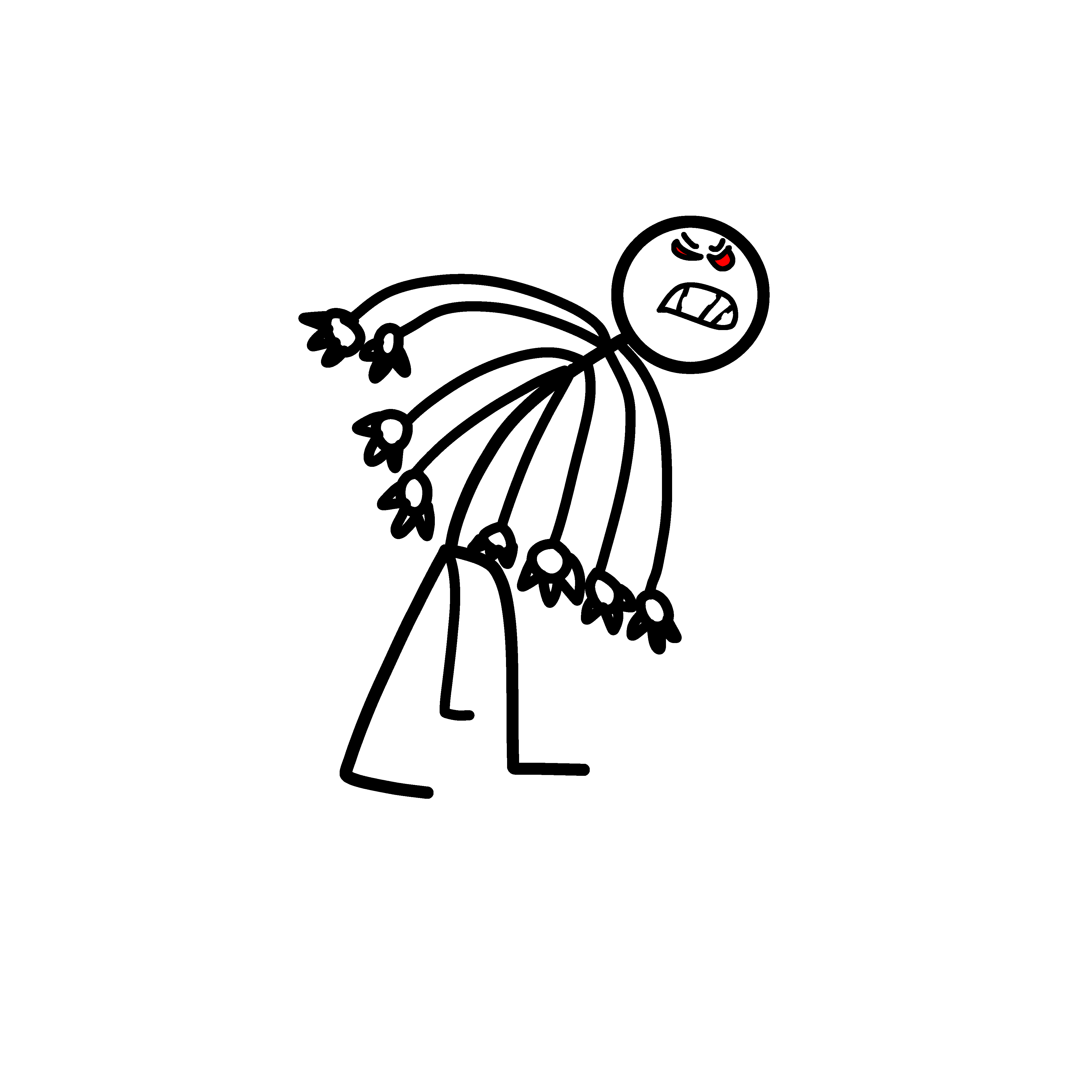 This stickman went mad on twitter V2 - ibisPaint