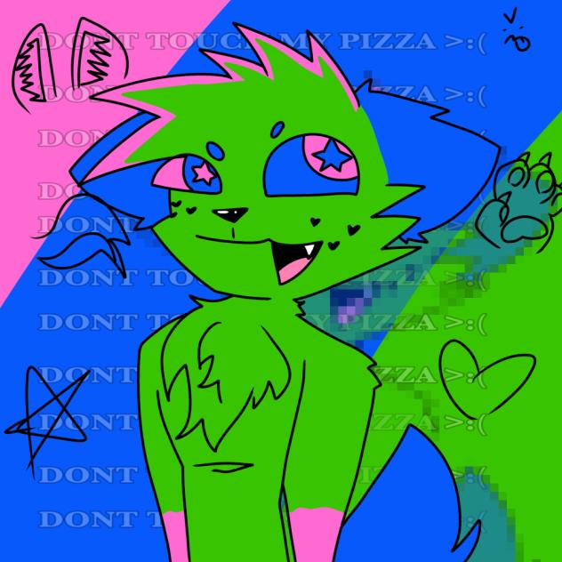 Dont touch my pizza!!^^ - ibisPaint
