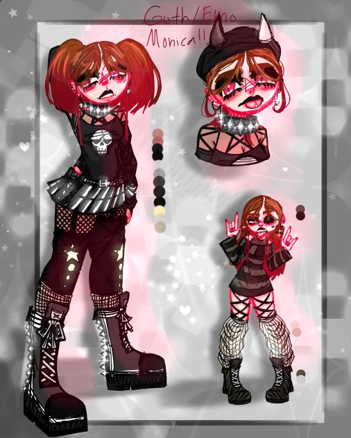 EMO - GOTH MONICA!! - ibisPaint
