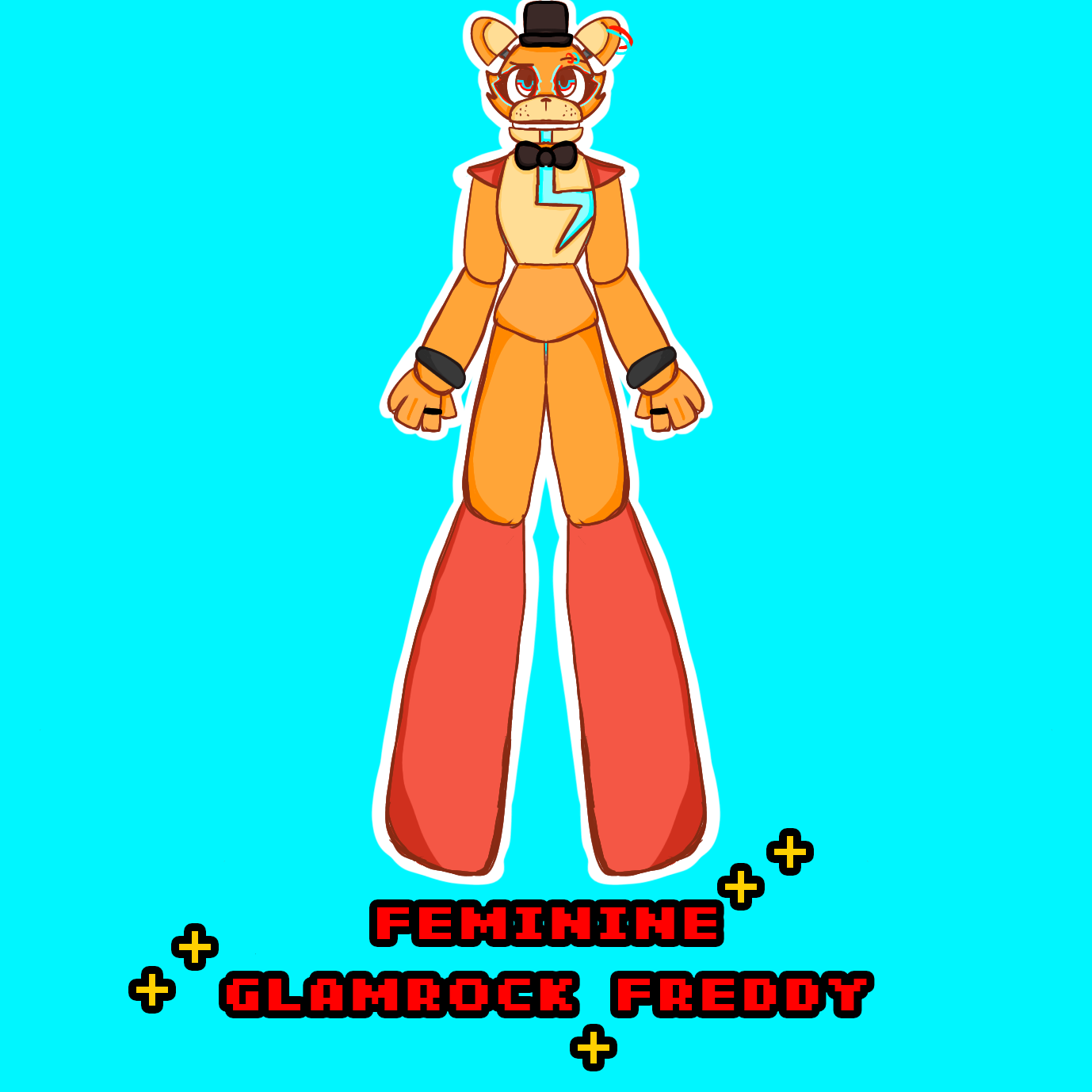 Girl Glamrock Freddy ( SB ) - ibisPaint