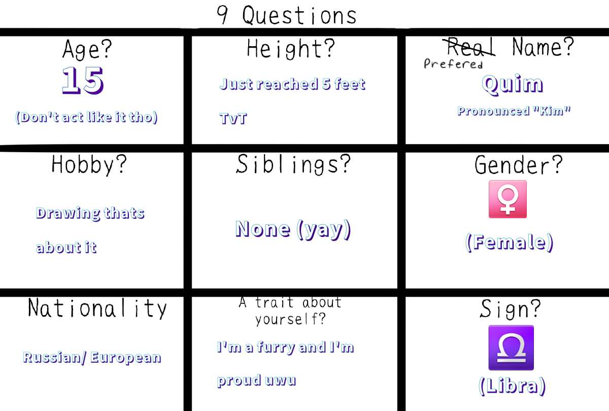 9 Questions - ibisPaint