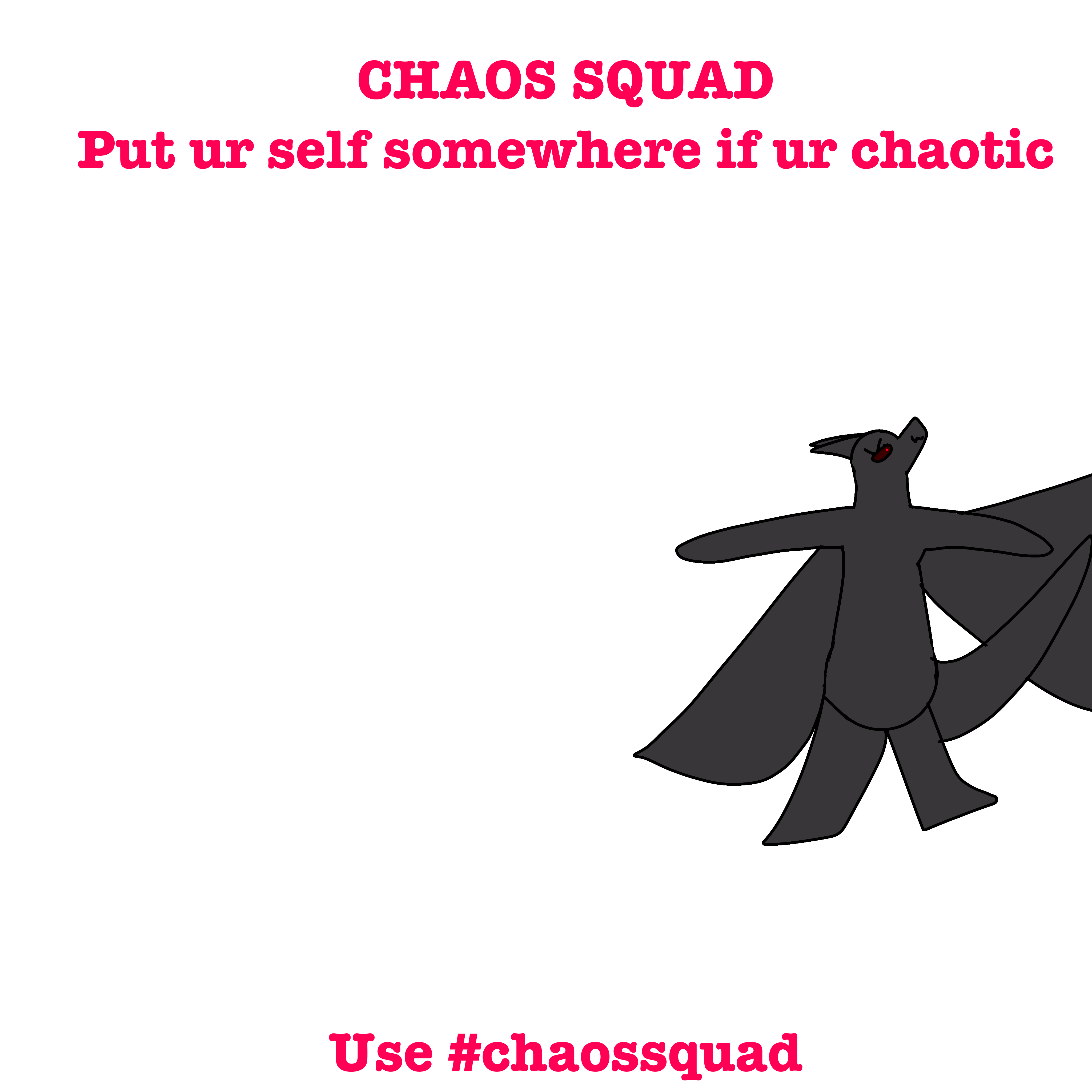 We are chaos - ibisPaint