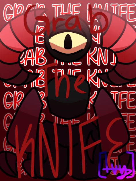GRAB THE KNIFE - ibisPaint