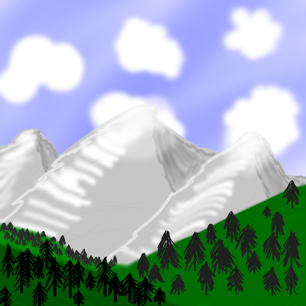 Mountain Veiw - ibisPaint