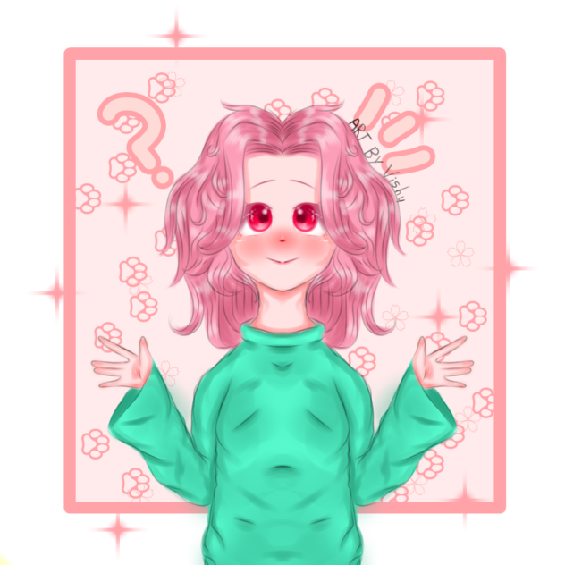 Pink cute demon - ibisPaint