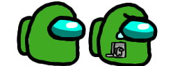 remaking green impostor icons - ibisPaint