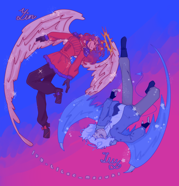 Renew yin and ivy!(oc) - ibisPaint