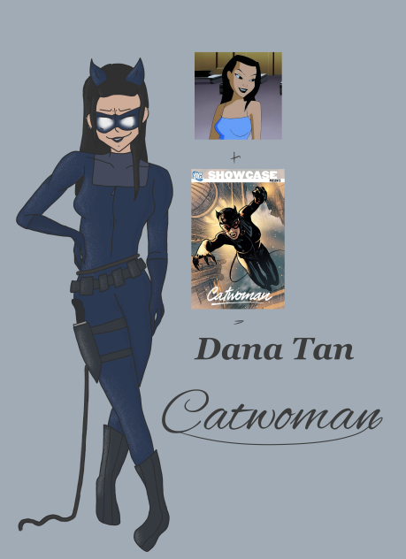 Dana Tan as Catwoman - ibisPaint