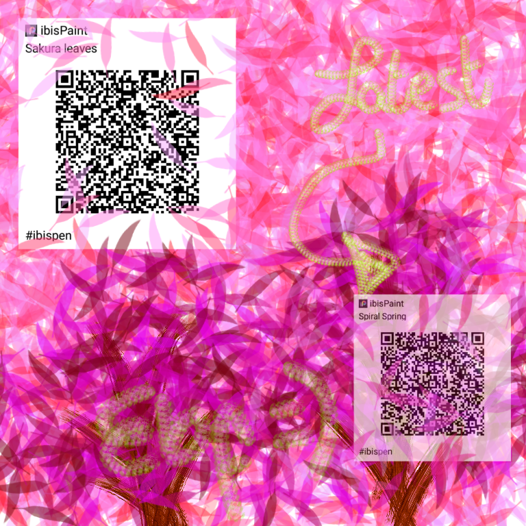 Sakura Leaves - ibisPaint