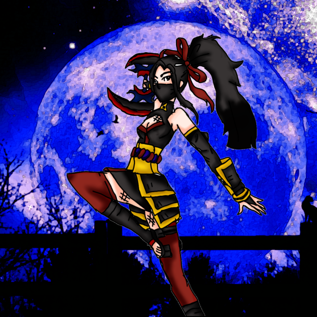 Scarlet flower Hanabi - ibisPaint