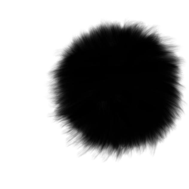 Furry ball - ibisPaint