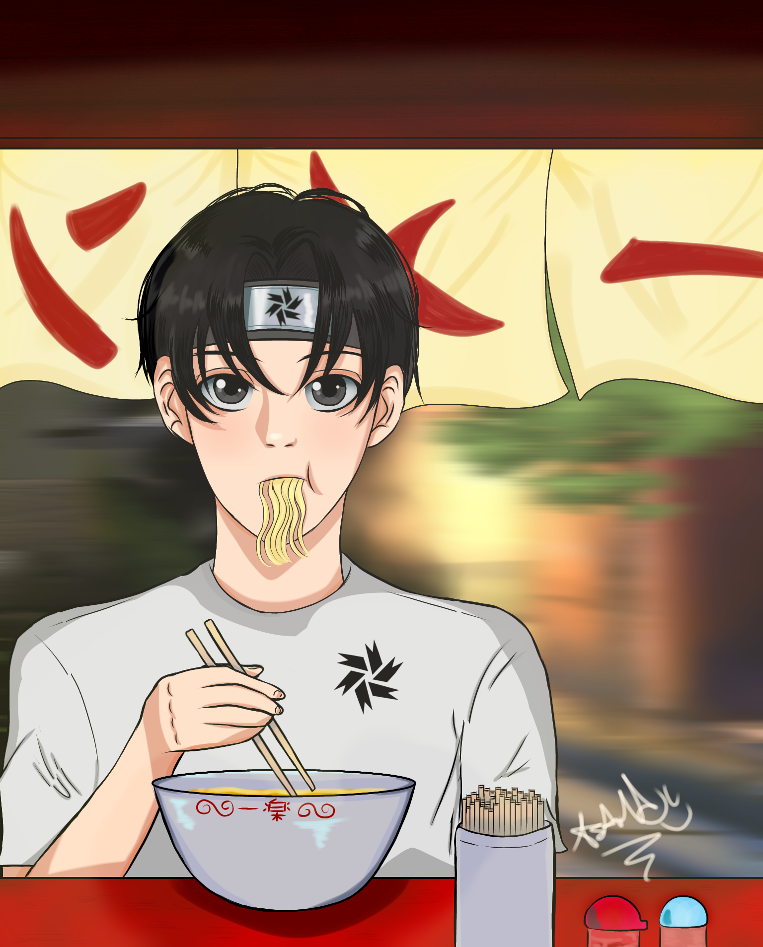 Daniel Park x ramen 🍜 - ibisPaint