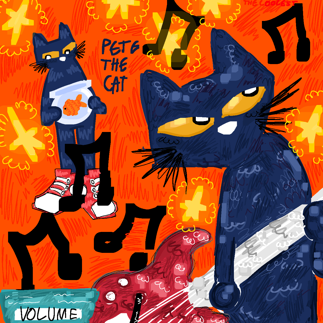 Pete the Cat - ibisPaint