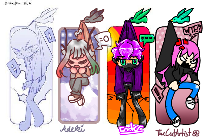 Hanging collab - ibisPaint