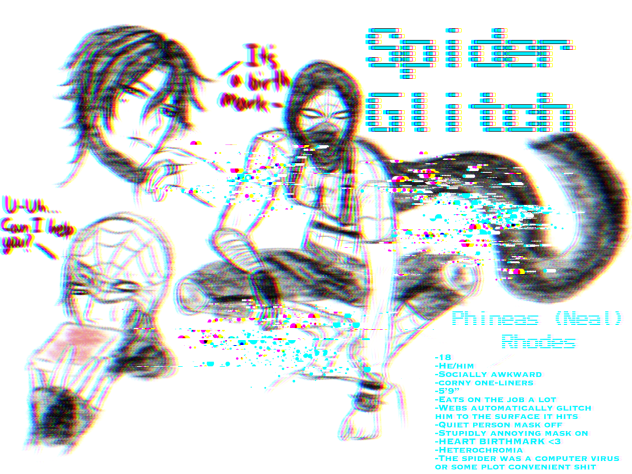 Spider Glitch - ibisPaint