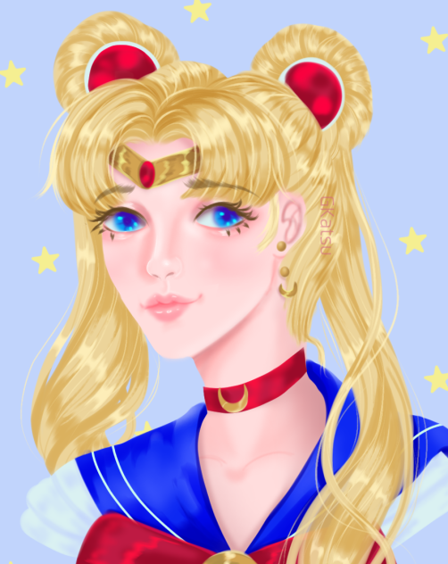 S Moon - ibisPaint