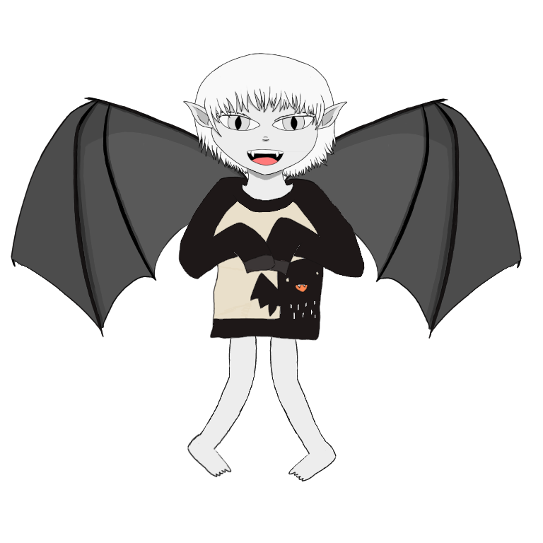 Ari the Cute Bat Demon - ibisPaint