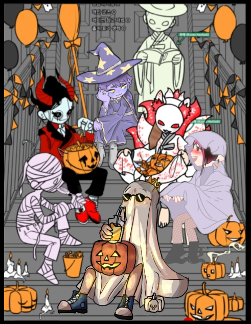 Halloween Collab - ibisPaint