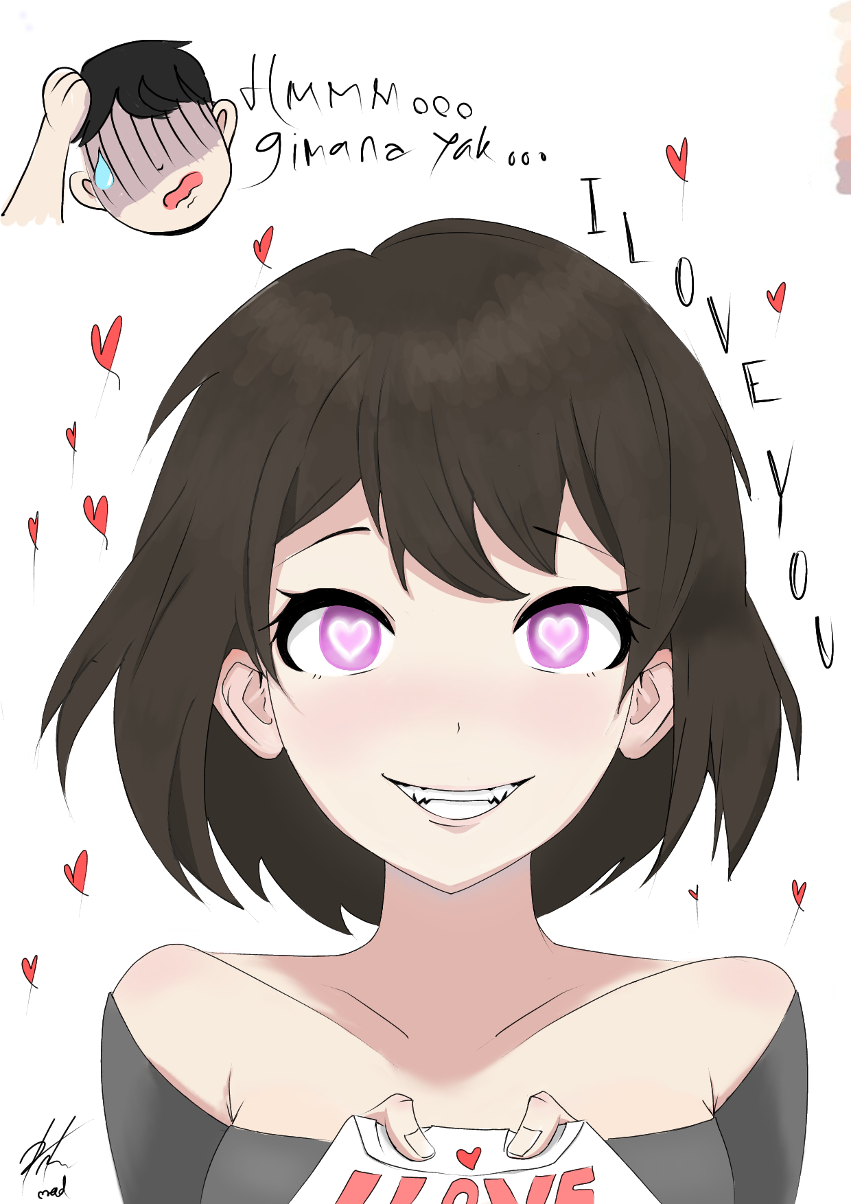 yandere girl - ibisPaint