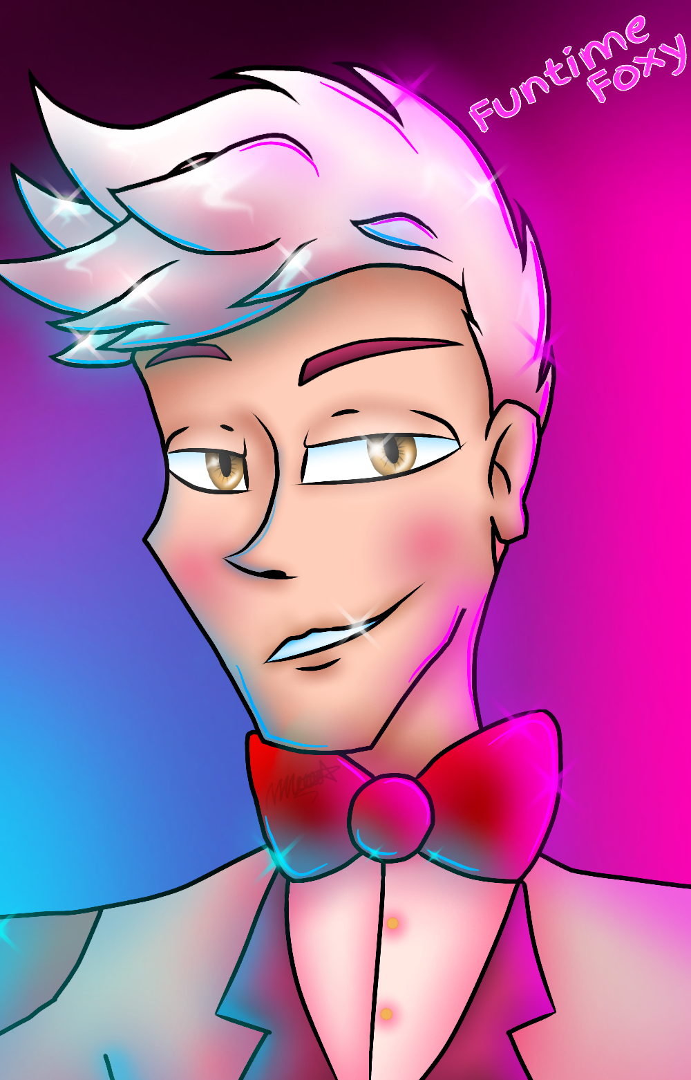 Human Funtime Foxy - ibisPaint