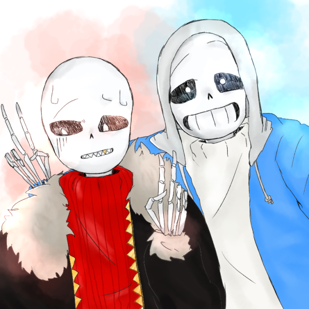 fell,tale sans_undertale (펠,텔샌즈 컾) - ibisPaint