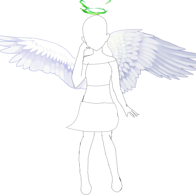 Angel base - ibisPaint
