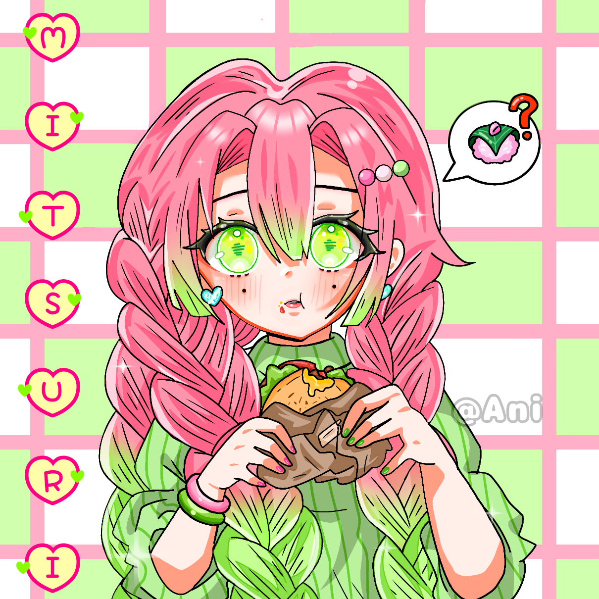 MITSURI KANROJI 💚💖 - ibisPaint