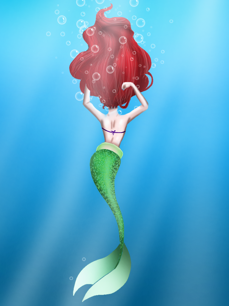 Ariels day off - ibisPaint