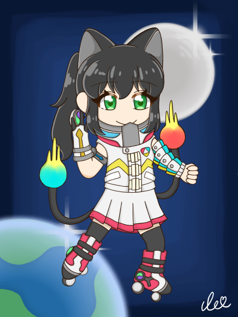 Earth walker（女体化） - ibisPaint